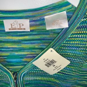 EP Pro | Sweaters | Ep Pro Sweater Cardigan With Zipper Front | Poshmark